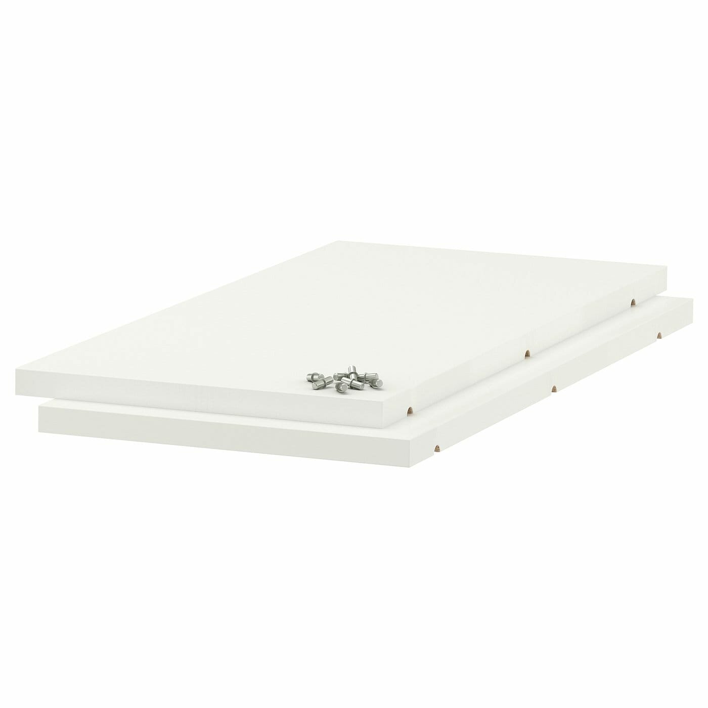 Полка IKEA "UTRUSTA" 304.173.99, ЛДСП, цвет белый, 30 см x 60 см