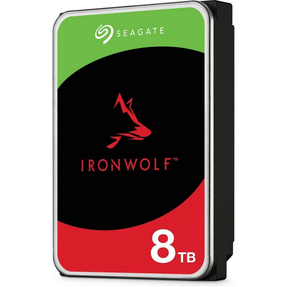 Жесткий диск 8 ТБ Seagate IronWolf ST8000VN002, 3.5" , 5400 об/мин, SATA3 (ST8000VN002)