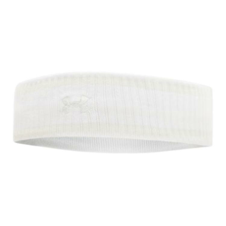 Повязка на голову унисекс Under Armour Polyester Hair Bands Unisex, белый, F EU