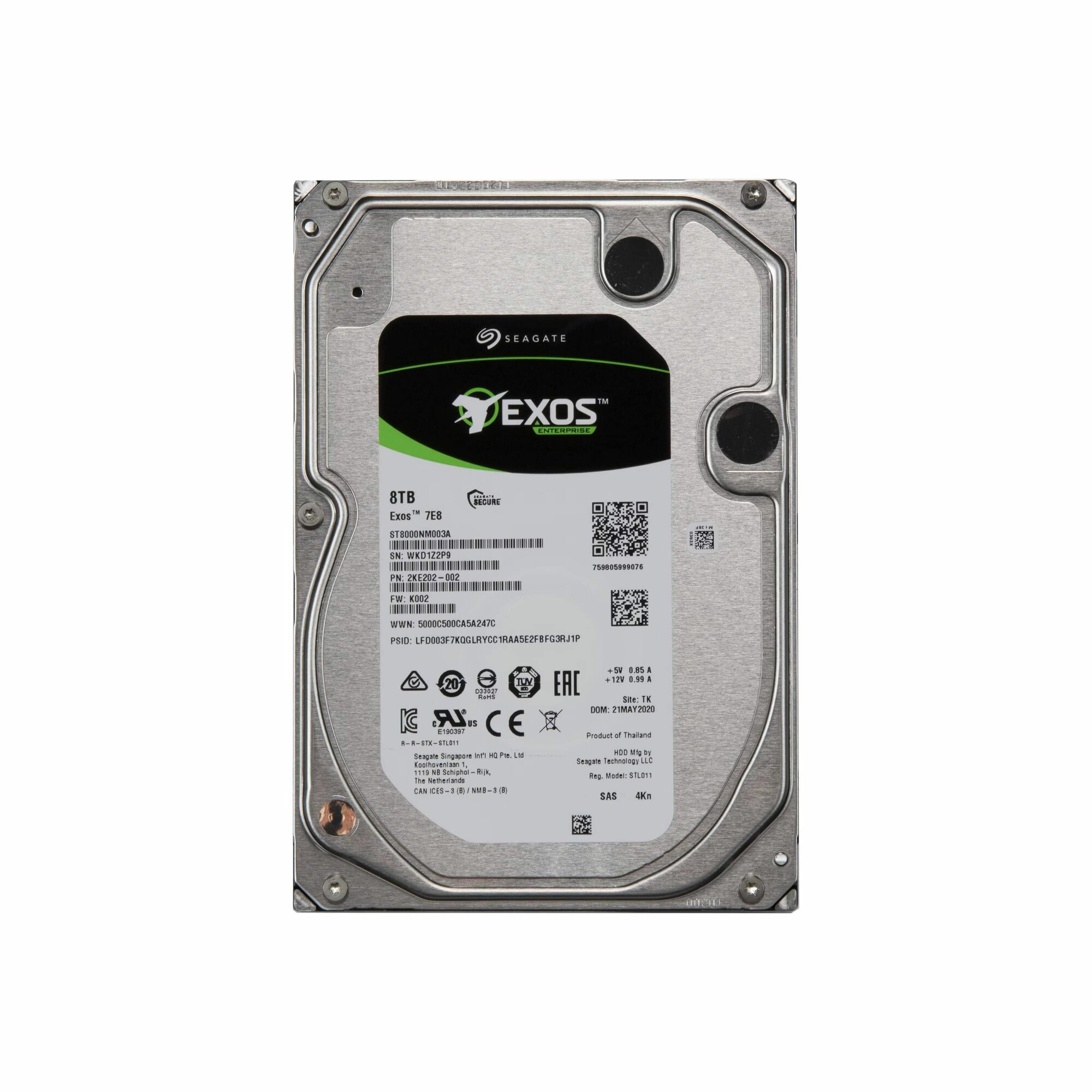 Жесткий диск Seagate ST8000NM001A 8 ТБ 3.5" SAS