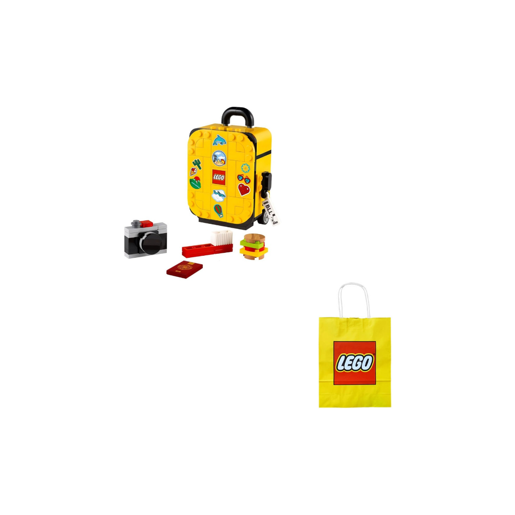LEGO Желтый Путешествие Конструкторы чемодан 184 детали 40817