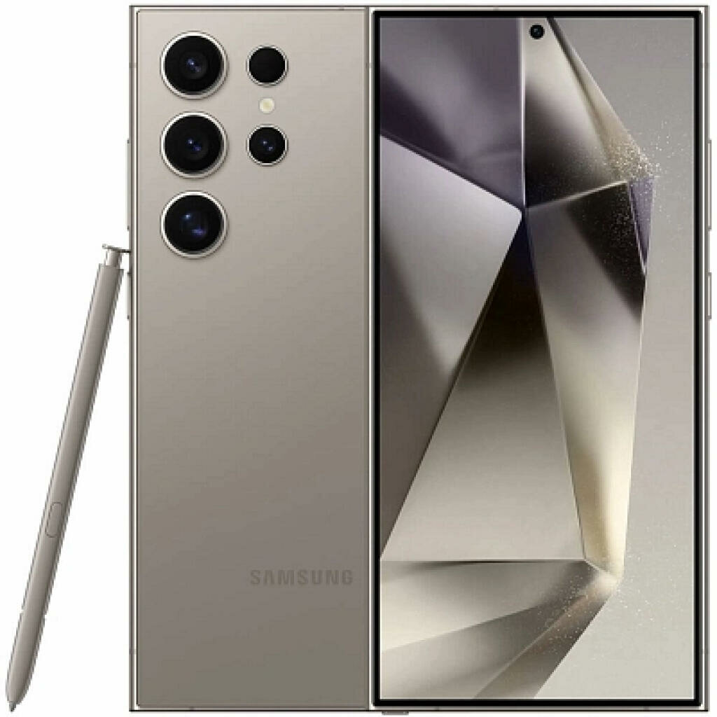 Смартфон Samsung Galaxy S24 Ultra 5G, 12/256Gb (SM-S928), Titanium Gray