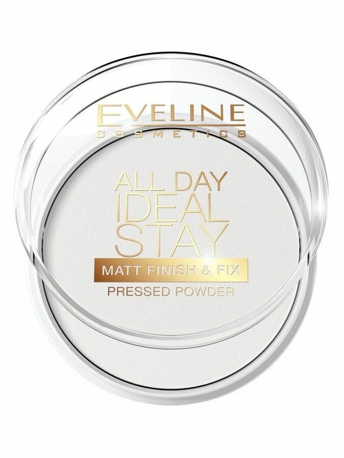 EVELINE All Day Ideal Stay Матирующе-укрепляющая пудра для лица 60 WHITE