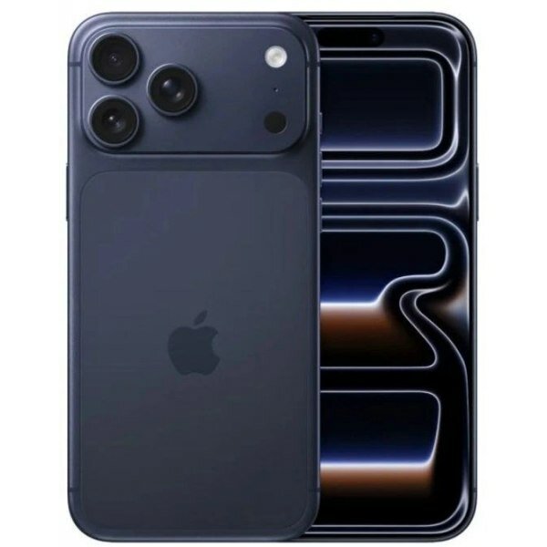 6.9" Смартфон Apple iPhone 17 Pro Max 512Gb, A3525, NFC, OLED, 120Гц, темно-синий