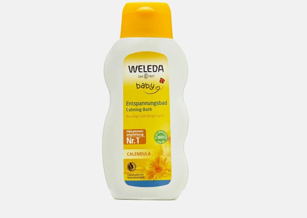 Средство для купания Weleda "Calendula", детское, с экстрактами трав, 200 мл