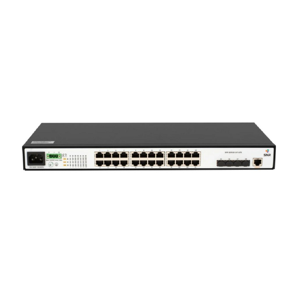 Коммутатор SNR-S2985G-24T-UPS SNR Для средних рабочих групп
