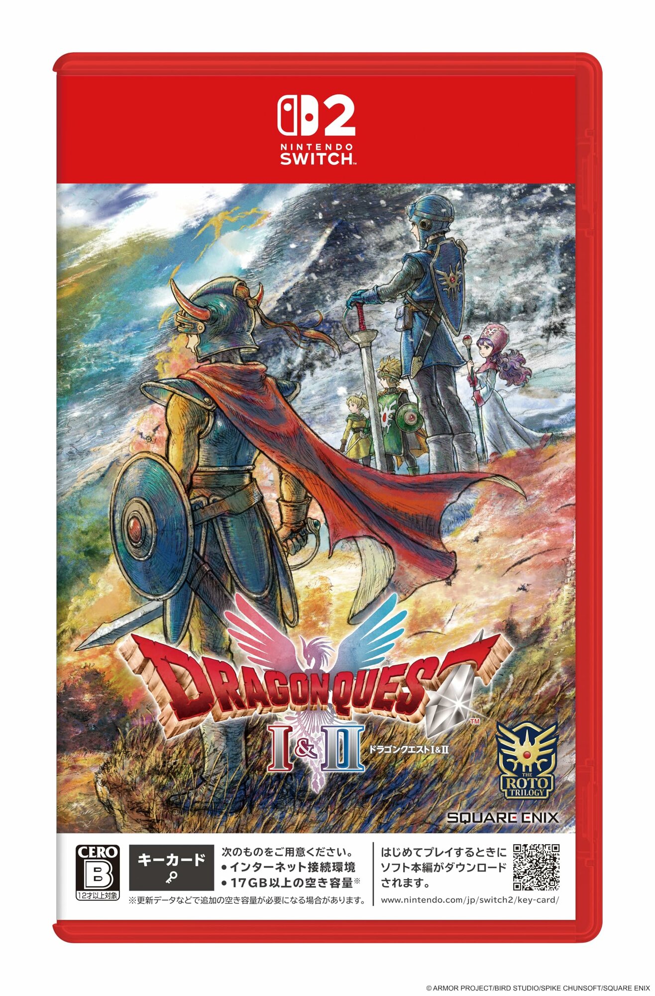 Игра Dragon Quest I&II (1-2) HD-2D Remake (Nintendo Switch 2, Английская версия)