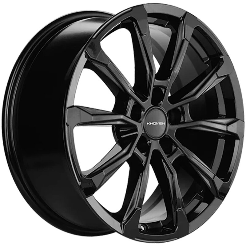 Литой колесный диск Khomen Wheels KHW1808 (Geely Atlas/Atlas Pro/Lifan Myway) 7,5x18/5x114,3 ET45 D60,1 Black