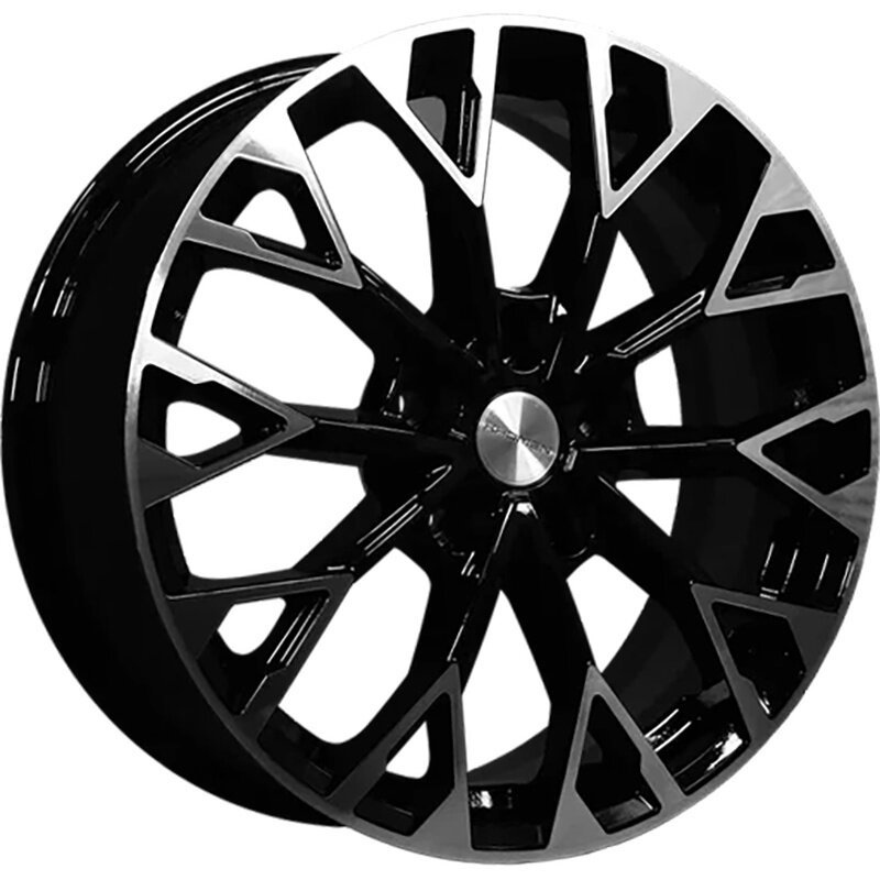 Литой колесный диск Khomen Wheels KHW1718 (Jolion) 7x17/5x114,3 ET37 D66,5 Black-FP