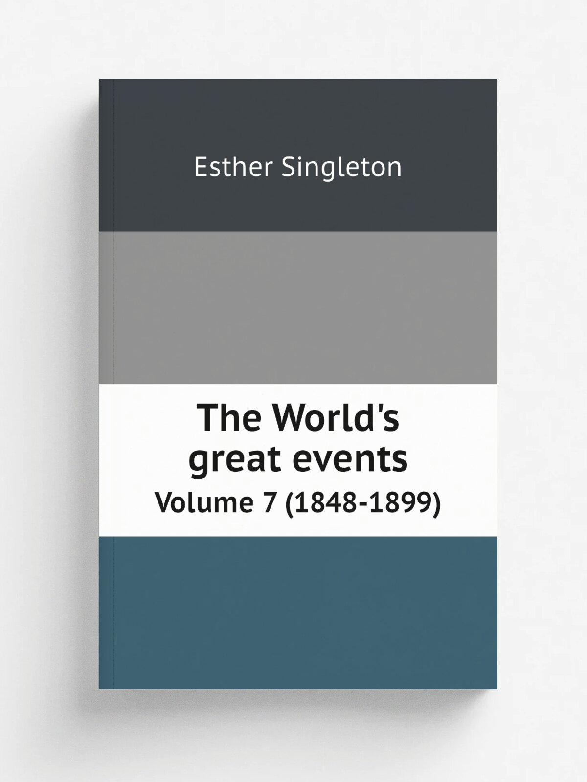 The World's great events. An indexed history of the world from earliest times to the present day by famous historians. Volume 7 (1848-1899)