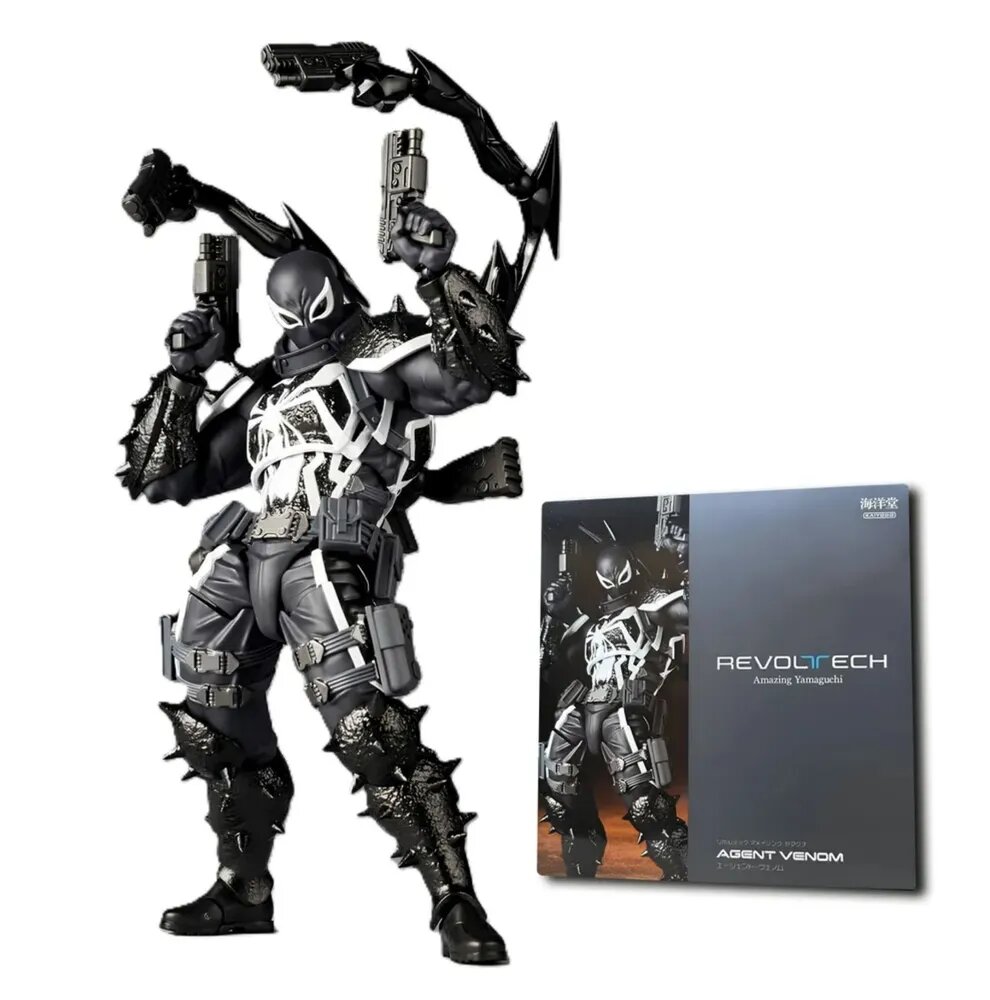 Фигурка Агент Веном / Agent Venom revoltech 18см