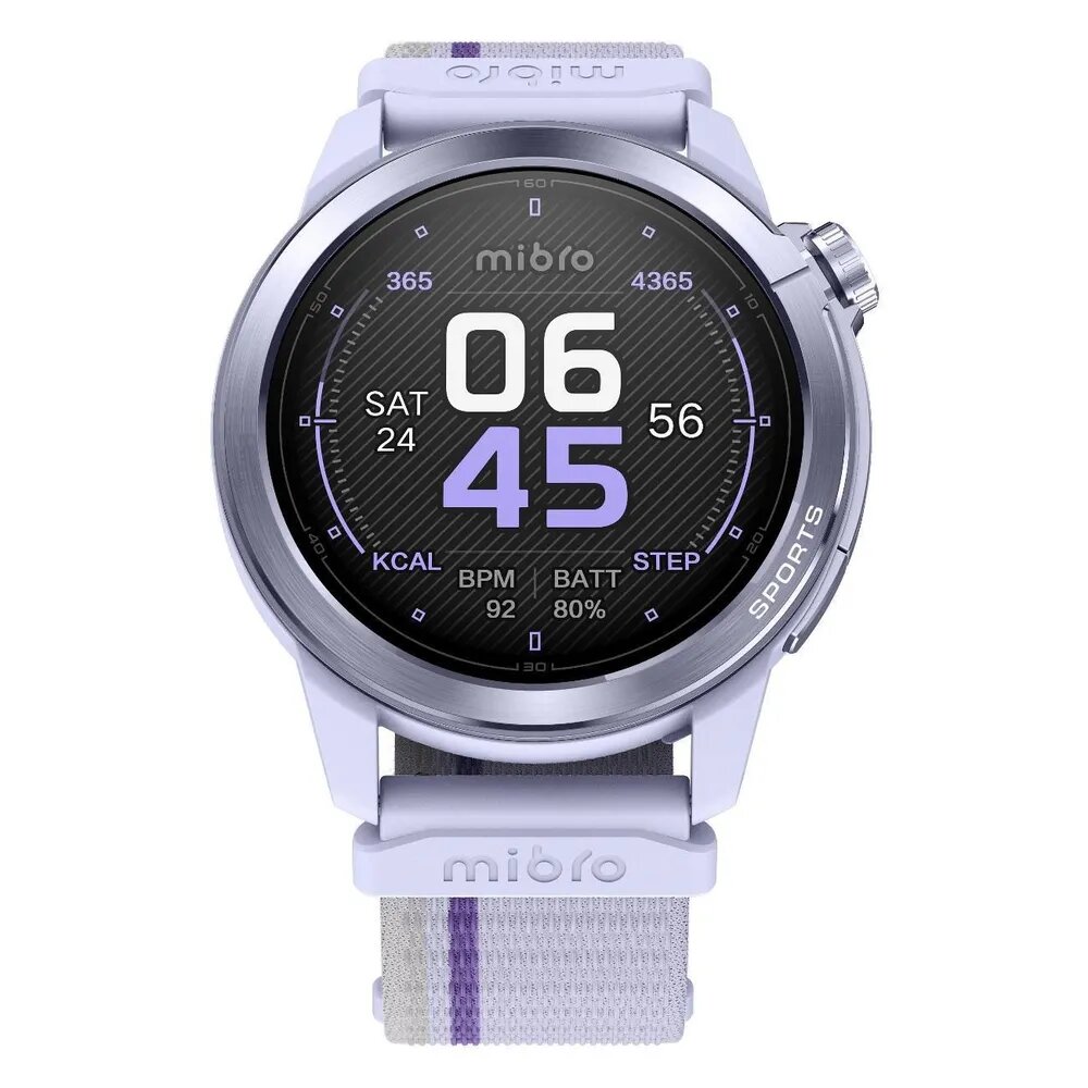 Смарт-часы Mibro GS Active 2 Фиолетовые XPAW024LC Li