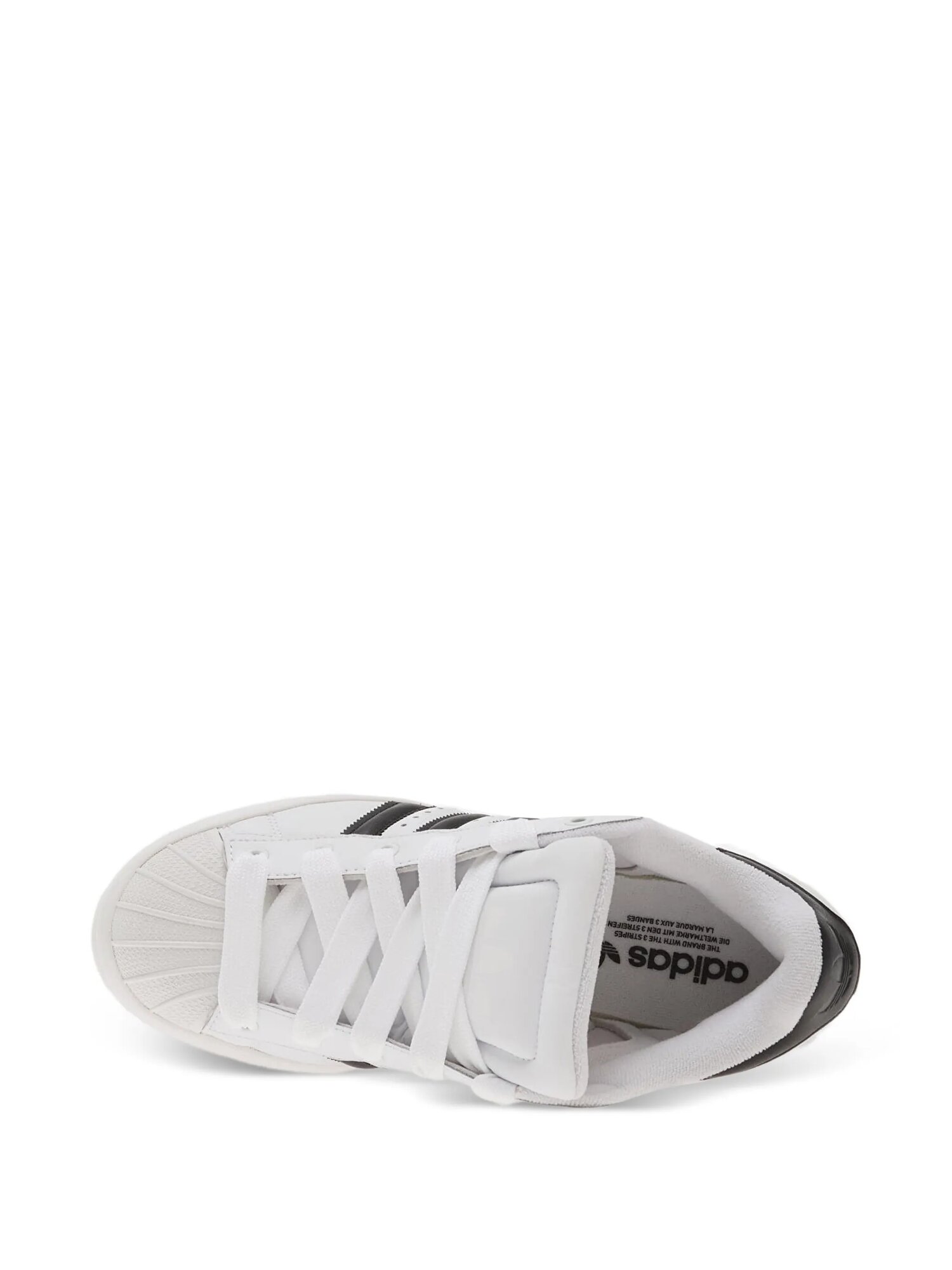 Кроссовки adidas Superstar Stack, размер 7 US, бежевый/белый — фото 1