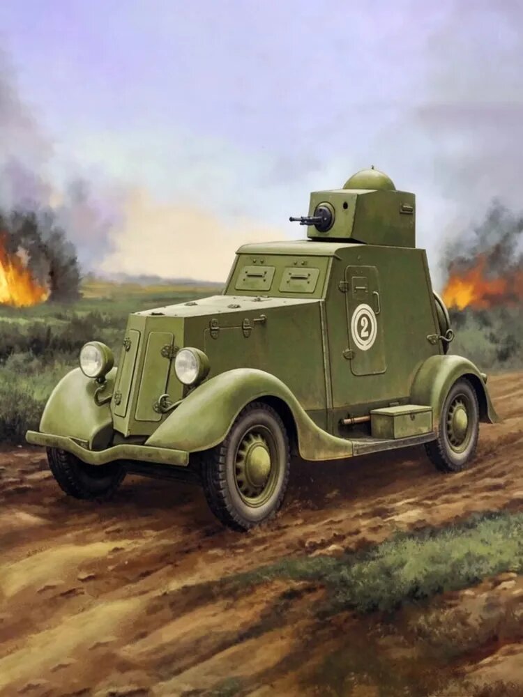 HobbyBoss 83883 1/35 Советский бронетранспортер БА-20 образца 1939 года