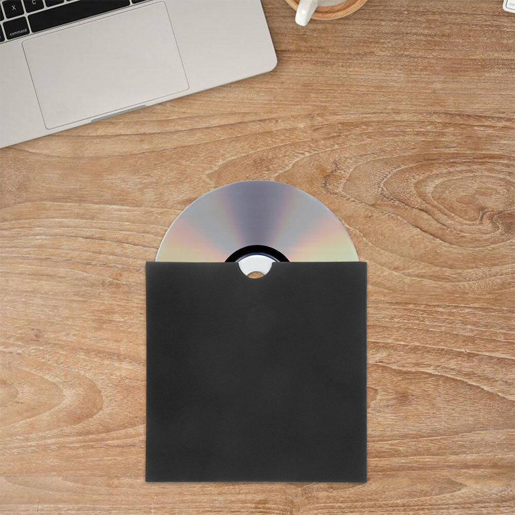 20 Штук Обложки Для Cd Dvd В Коричневой Крафт Бумаге Универсальные Чехлы Для Хранения Дисков Размер 12 50X12 30X0 30Cm