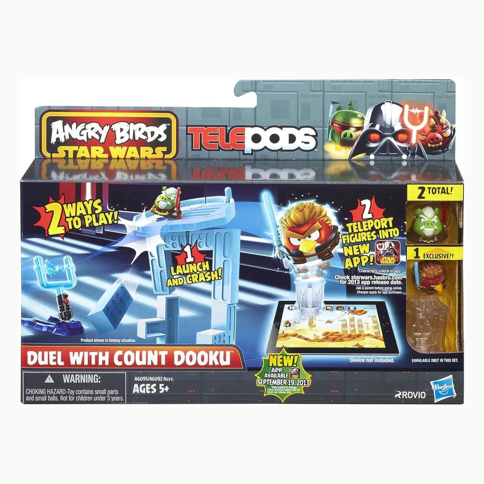 Игровой набор Angry Birds Star Wars Telepods Duel with Count Dooku Фигурка для детей от 5 лет