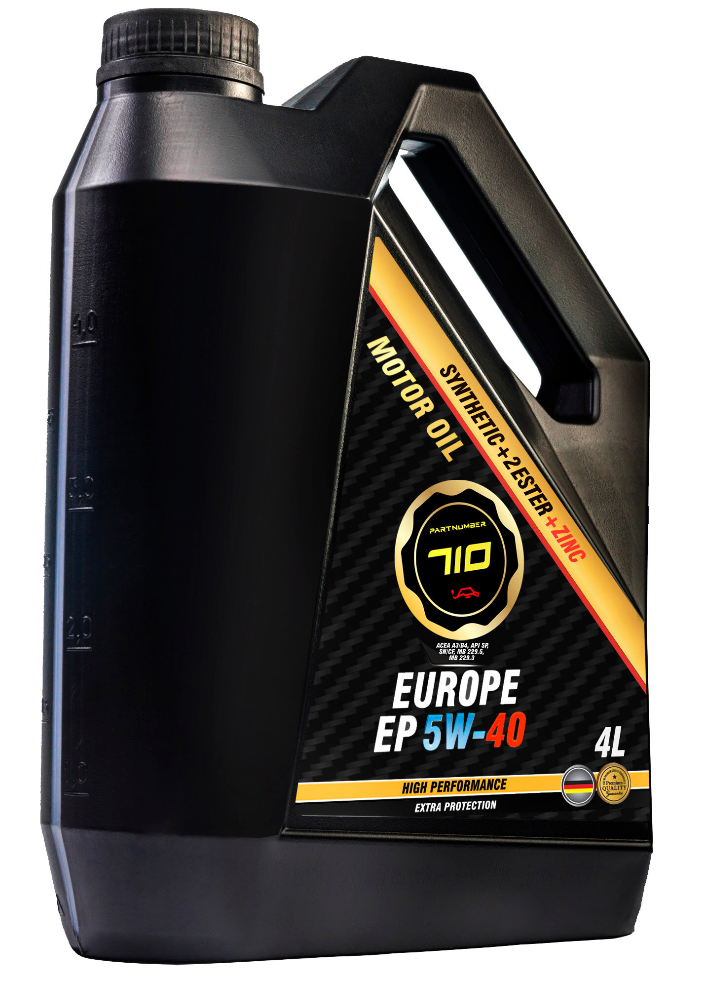 PARTNUMBER 710 EUROPE EP 5W-40 Масло моторное, Синтетическое, 4 л