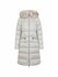 Пальто Moncler Shearling-trim quilted coat, размер 42