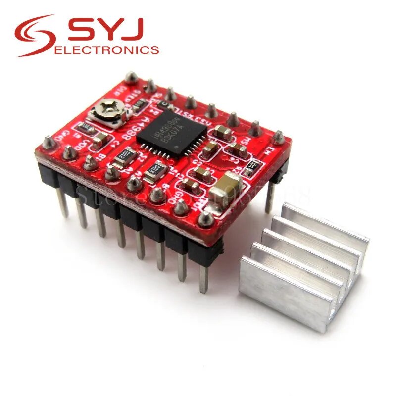 Шаговый драйвер A4988 Red Pololu для 3D-принтера