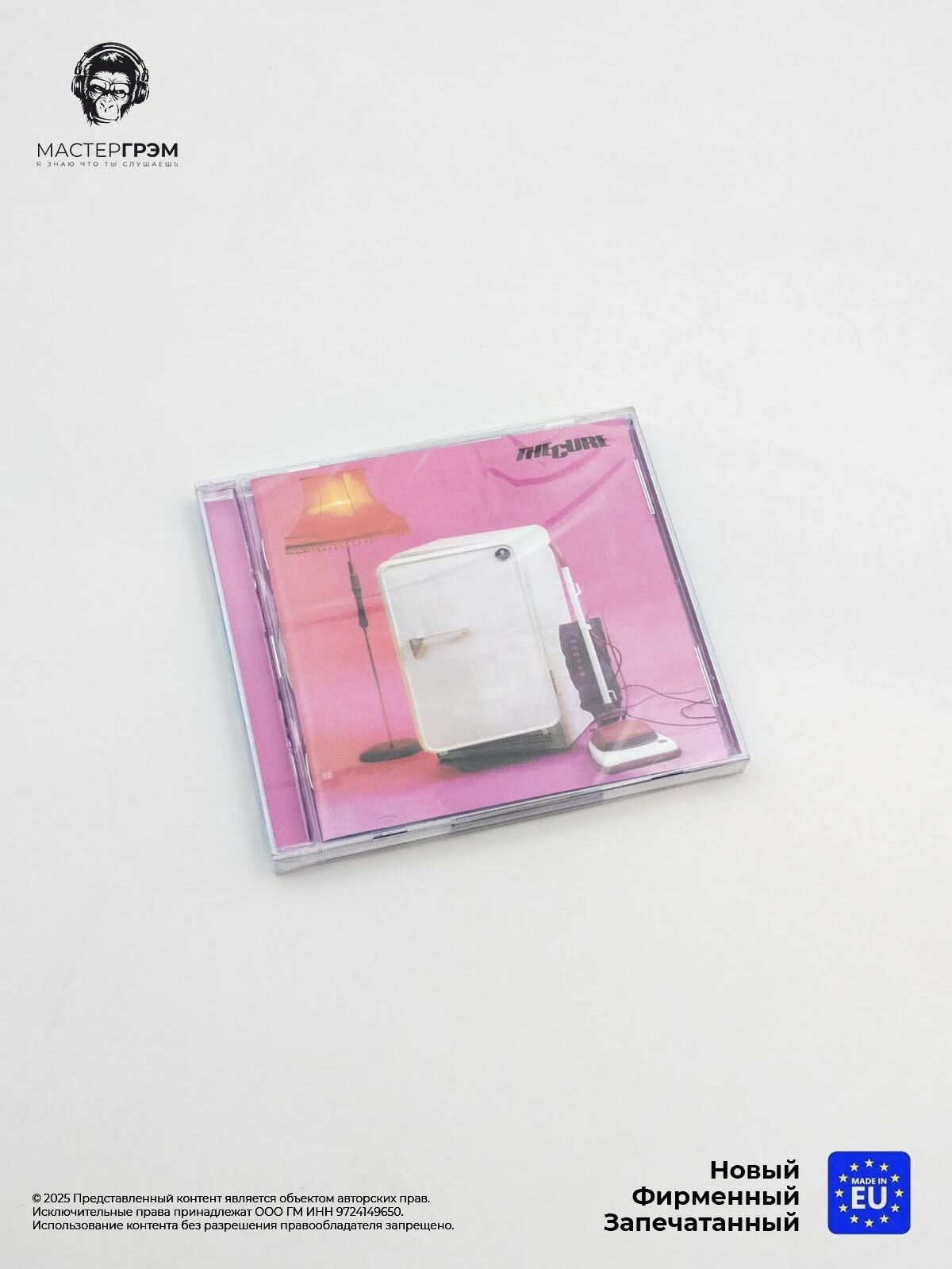 CD диск The Cure - Three Imaginary Boys (2CD) Deluxe, 2012, Jewel case