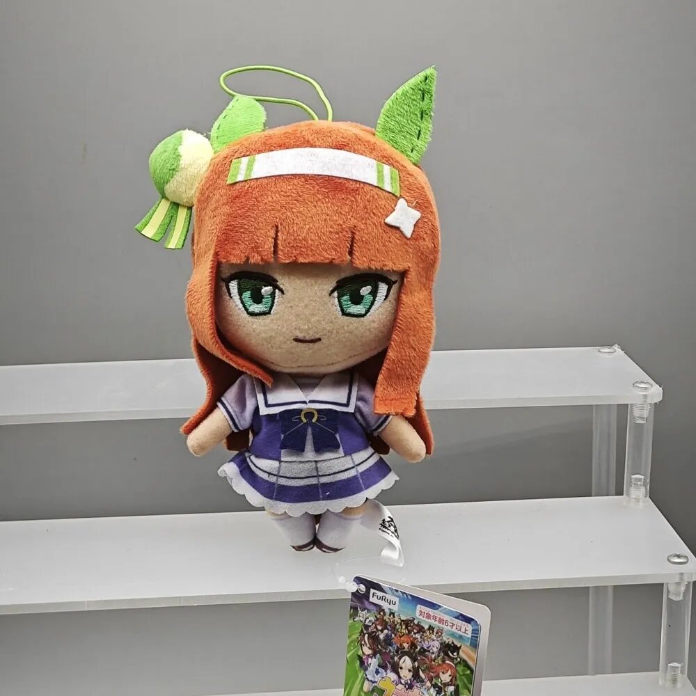 Игрушка мягкая аниме Девушки-пони: Славное дерби 2 ; Uma Musume: Pretty Derby Season 2 Silence Suzuka мягкая игрушка антистресс 15CM