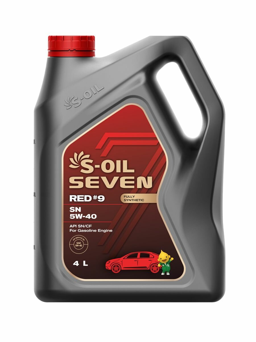 Масло моторное S-OIL 7 5W-30 RED #7 SN (4л)