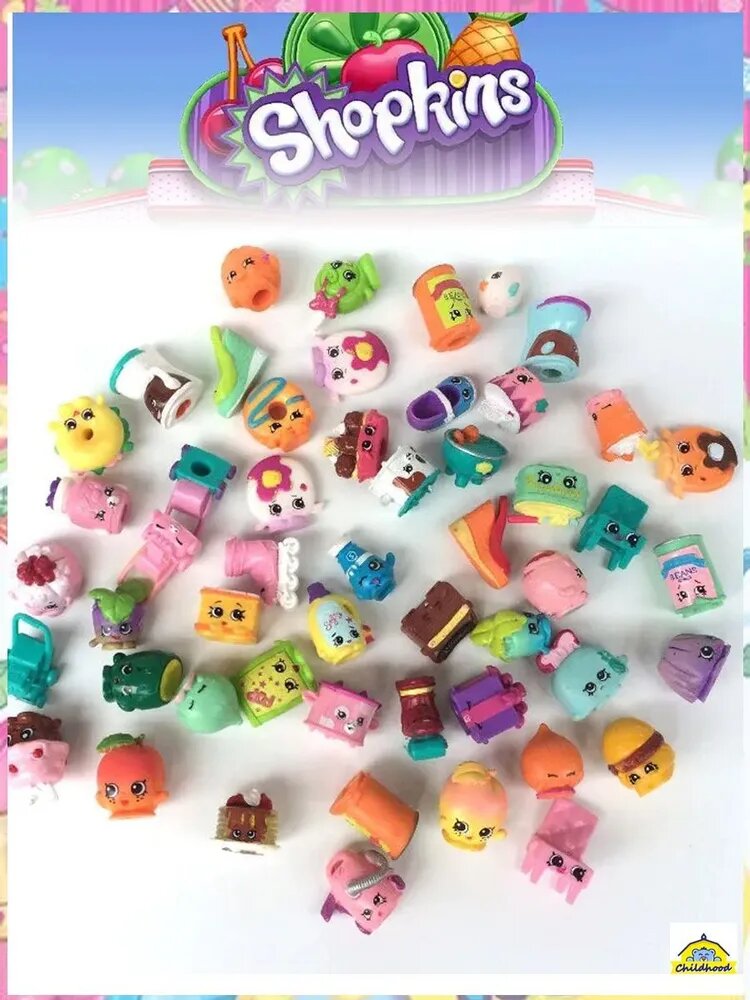 Фигурки Шопкинс Серия миниатюрных фигурок Shopkins модель Детских игрушек 50шт