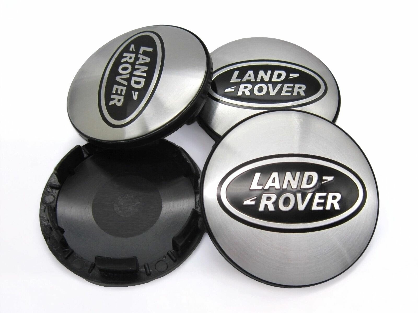 Колпачки заглушки на литые диски КиК Land Rover 62/55/10, комплект 4 шт.