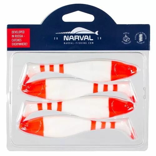 Силиконовая приманка Narval Commander Shad 12cm #014 4шт.