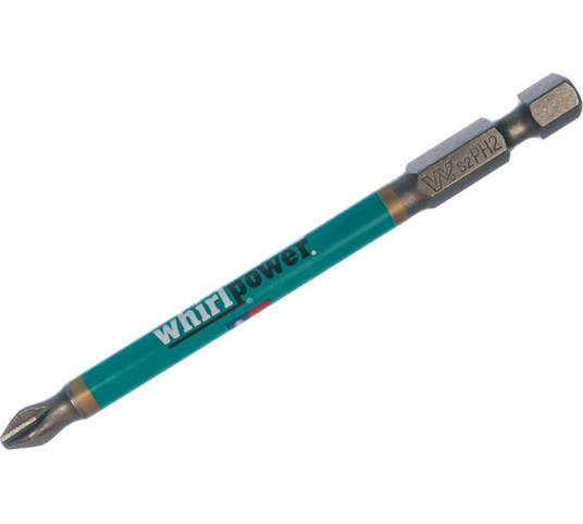 Бита RSC-regular PH 2х90 мм Whirlpower 271409002 (1шт) для винтов, саморезов.