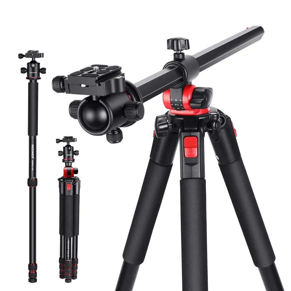 NEEWER N284L+G0 Штатив для камеры Монопод 79 дюймов