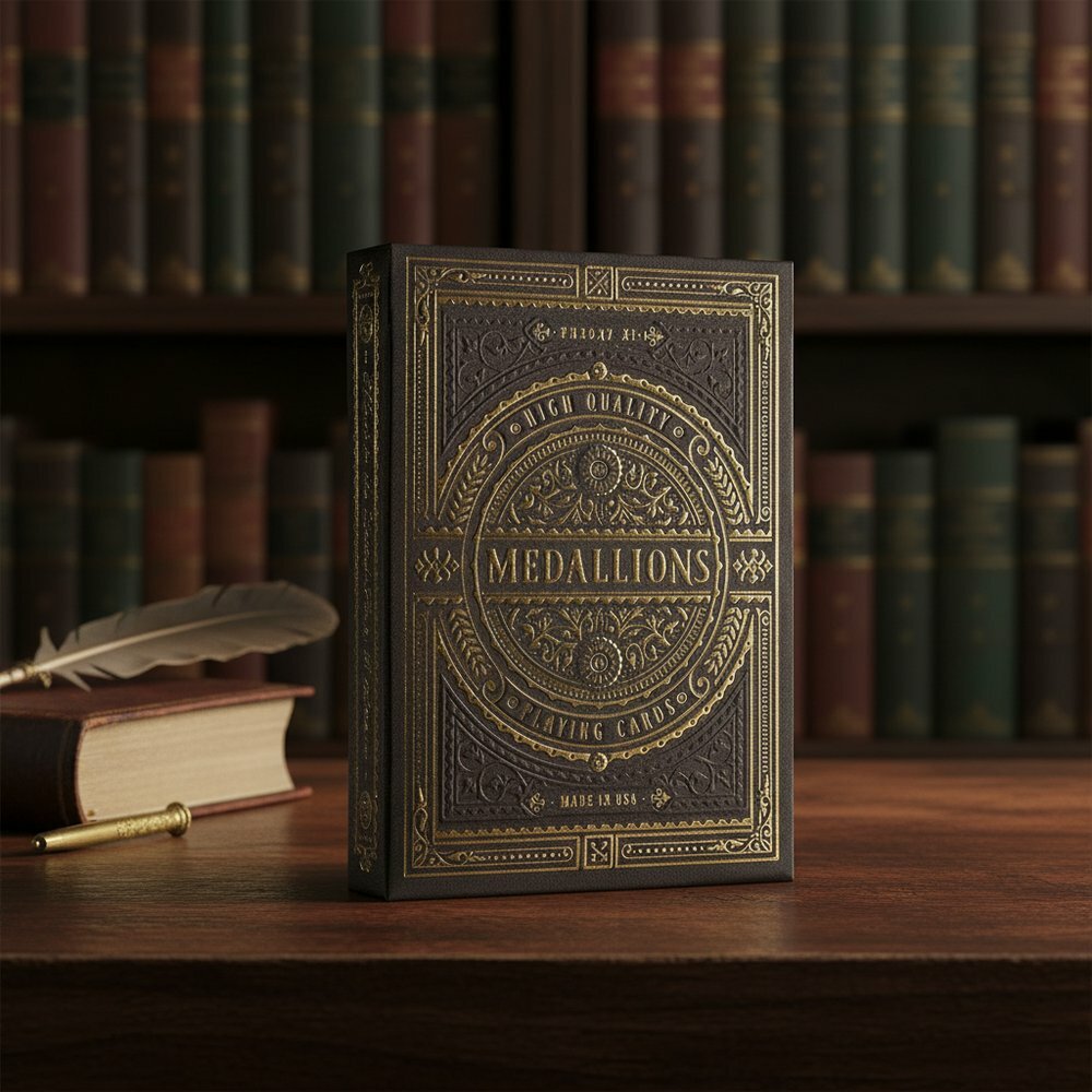Карты игральные "Theory11 Medallions" 62195 Theory11, Америка