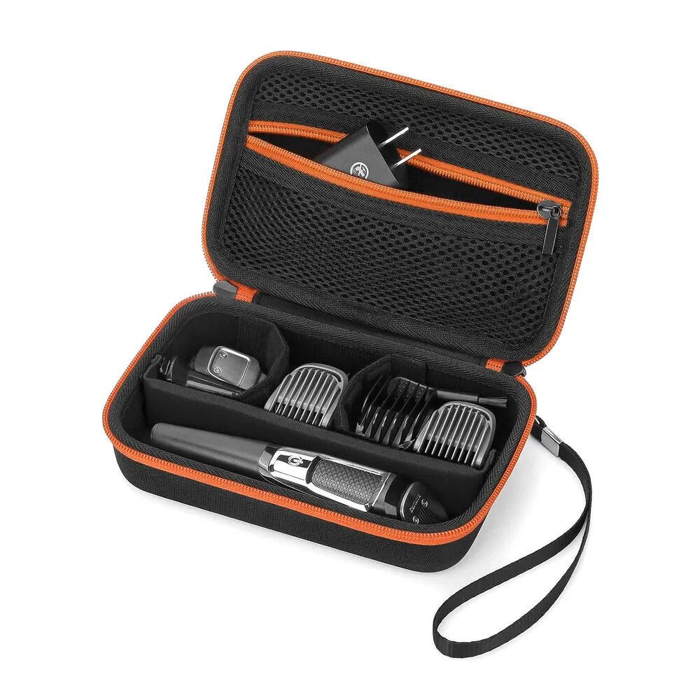 Дорожный футляр для мужского триммера для тела, совместим с Philips Multigroom Series 5000 7000, BG3740/40, MG7910/49 футляр для хранения триммера для бороды