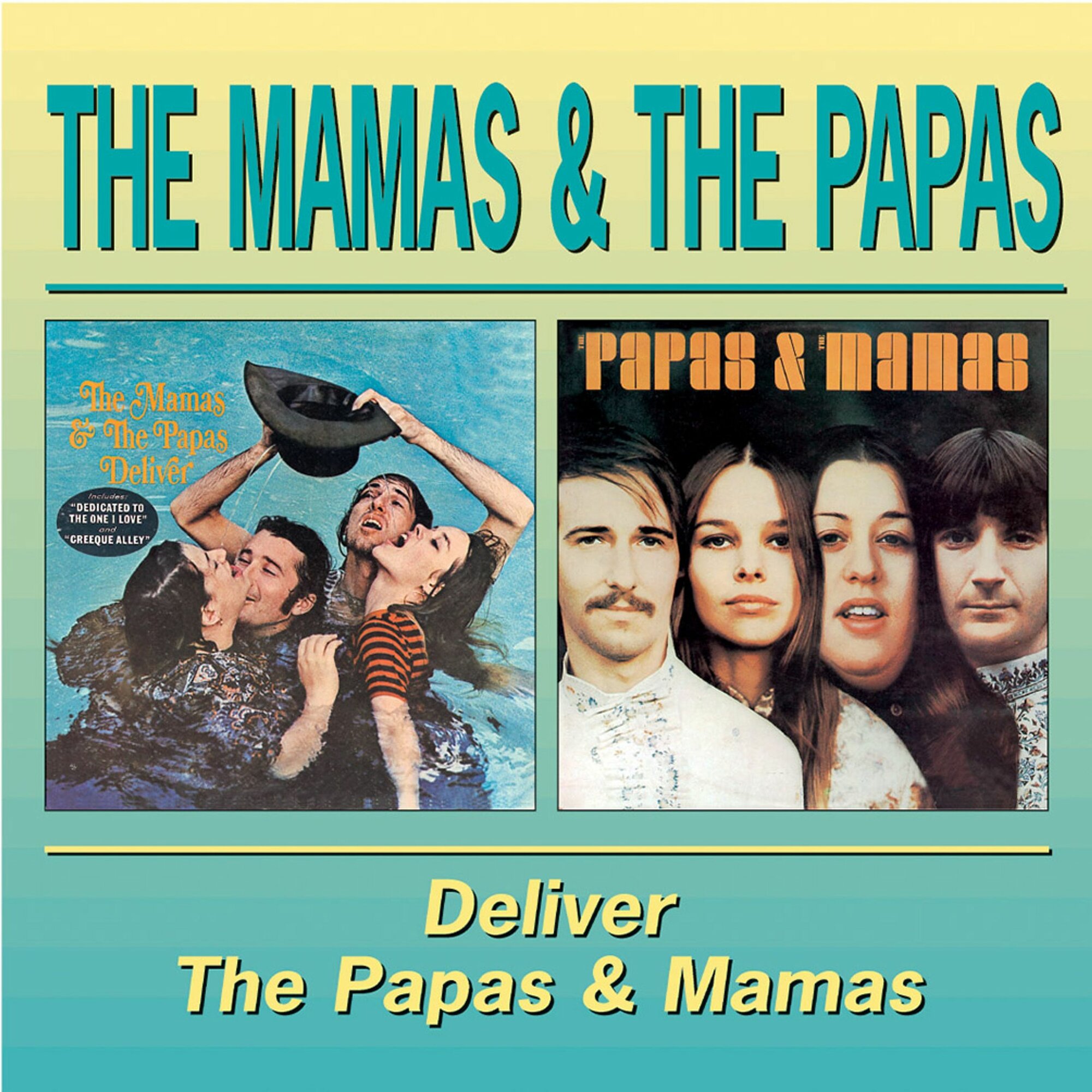 Музыкальный диск The Mamas & The Papas - Deliver/ The Papas & The Mamas (CD) 1999, Jewel