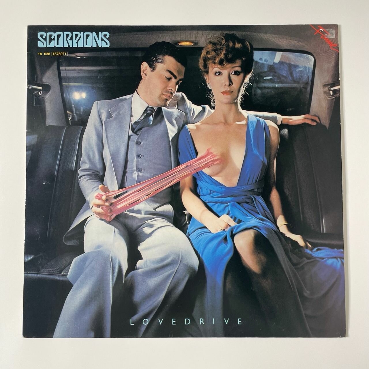 Винтажная виниловая пластинка LP Scorpions Lovedrive (Германия 1983)