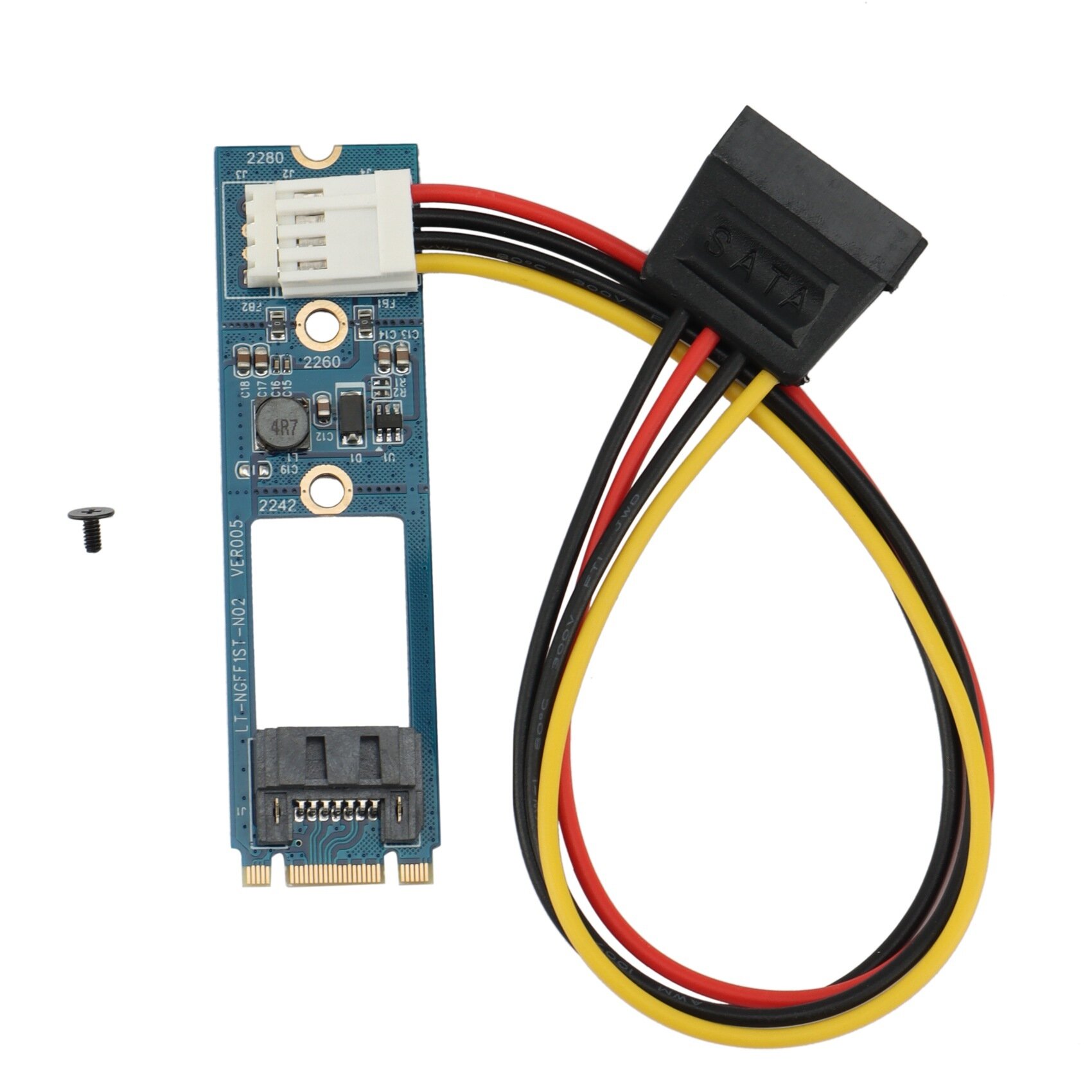 M.2 NGFF SATA на 7-контактный SATA3 Card 7Pin SATA3.0 SSD адаптер конвертер карт переходник M.2 на SATA3 7-контактный SATA3.0 контроллер