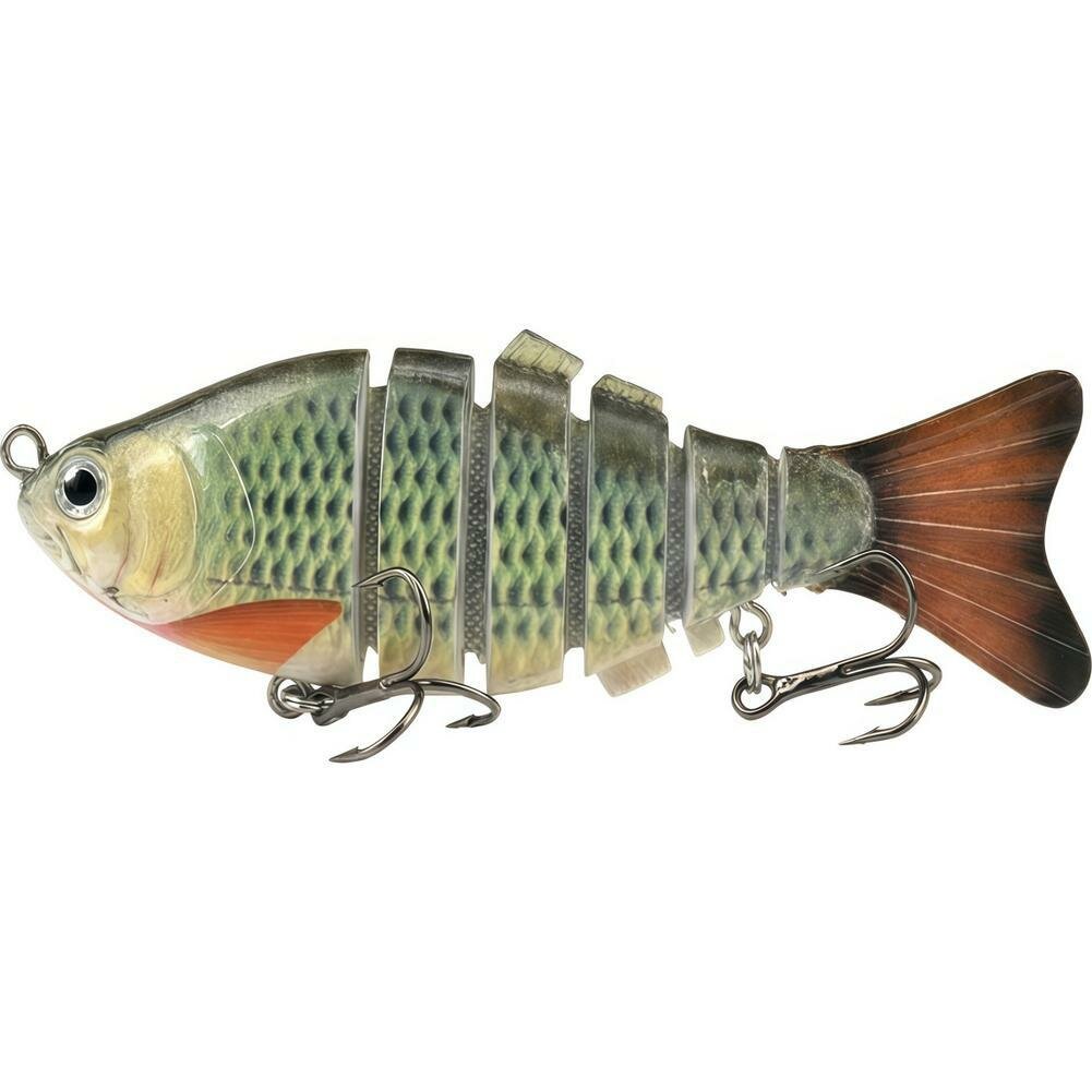 Имитация многосекционных рыболовных принадлежностей fish Luya fake bait 1 шт