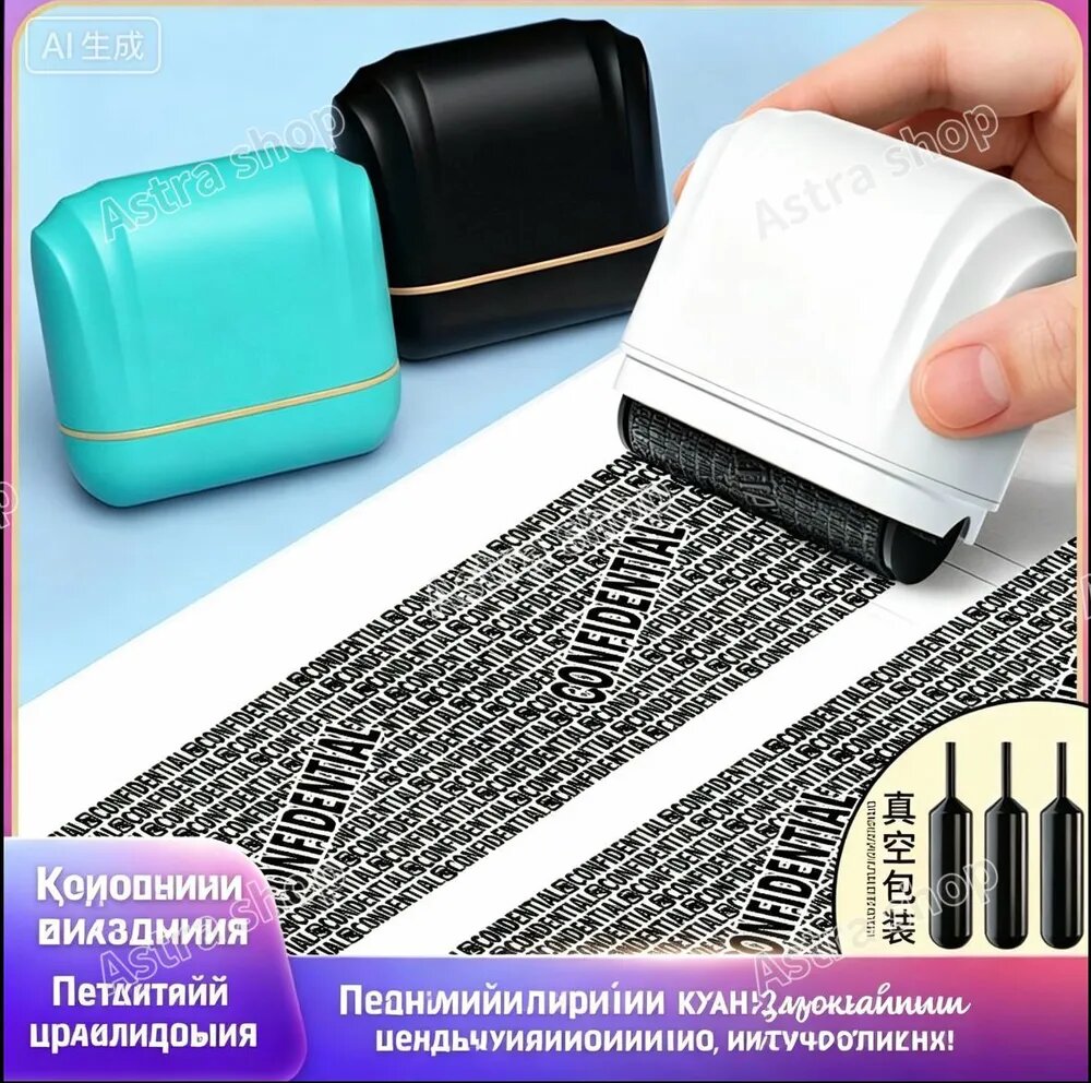 Печать, используемая для защиты частной жизни, сокрытия секретов