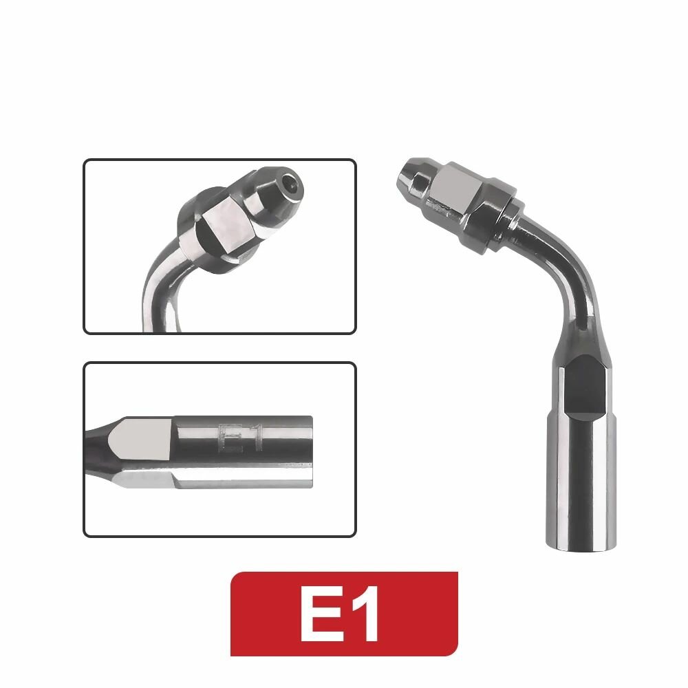 Наконечник для скалера Woodpecker E1 нержавеющая сталь для EMS DTE Satelec стоматология насадка