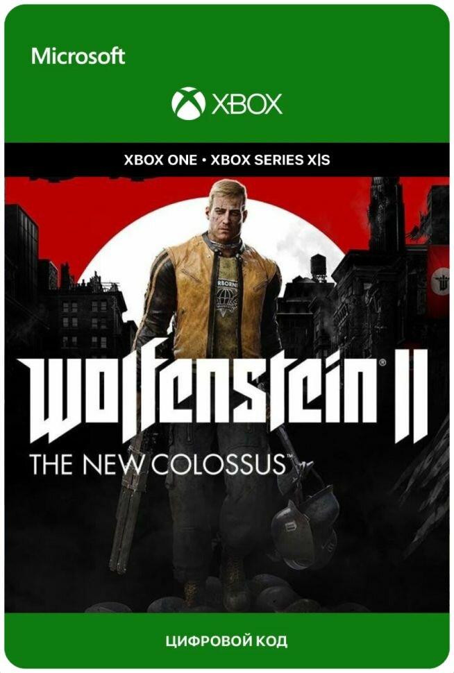 Игра Wolfenstein II: The New Colossus для Xbox One/Series X|S (Турция), русский перевод, электронный ключ