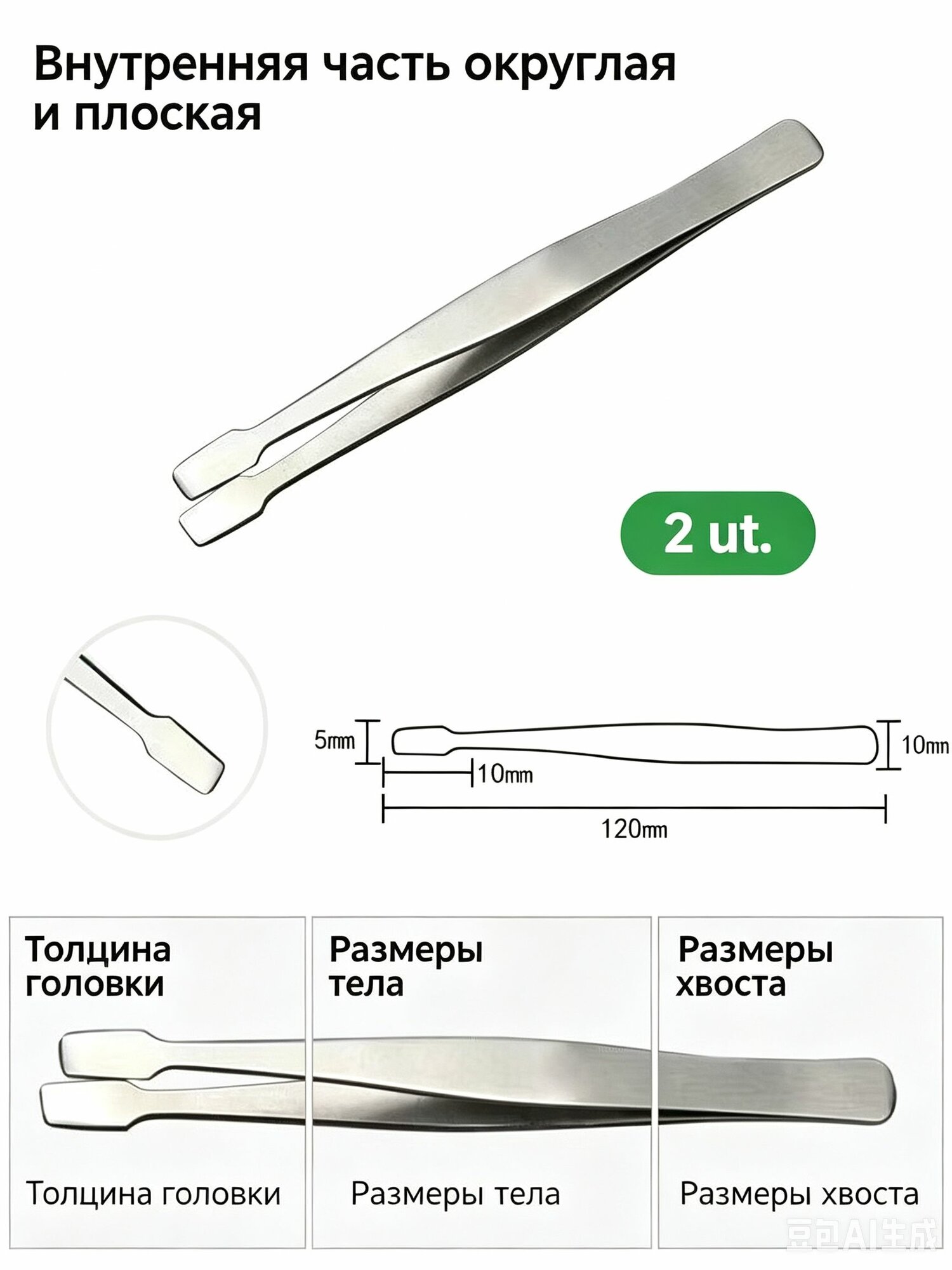Щипцы Для Коллекционирования Марок Из Нержавеющей Стали 2 Штуки 11 00X1 00Cm филателия пинцет 11 см