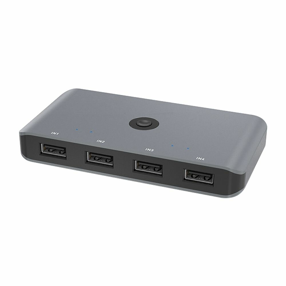 Коммутатор AVE USBH 4х4 (PC Sharing Switch) USB 2.0 - 4 порта для 4 ПК