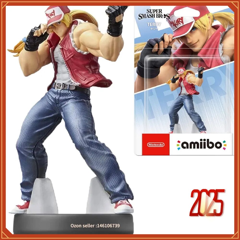 Фигурка Nintendo Amiibo Терри Богард Super Smash Bros, 9 см