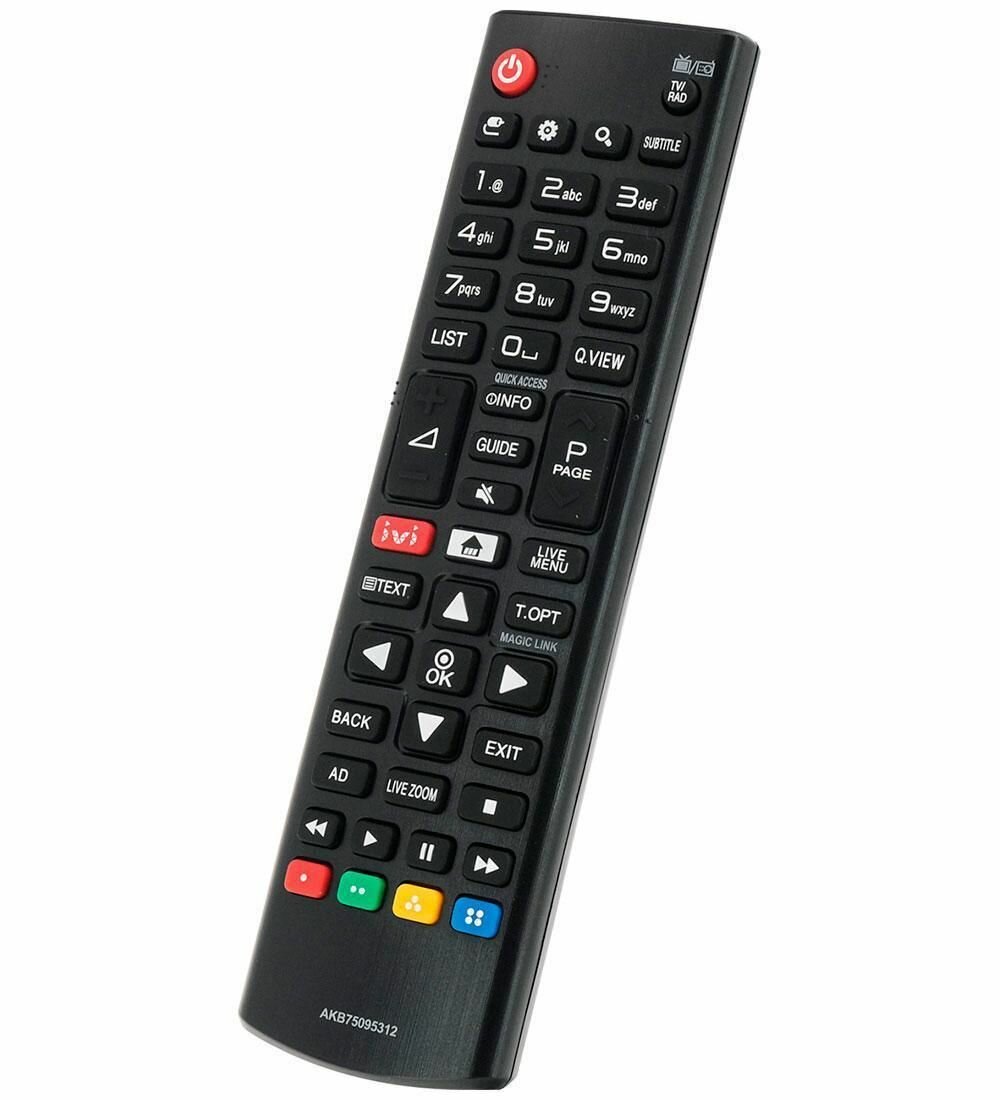 Пульт ДУ для ТВ, приставки ТВ, DVD-плеера Huayu AKB75095312 для телевизора LG