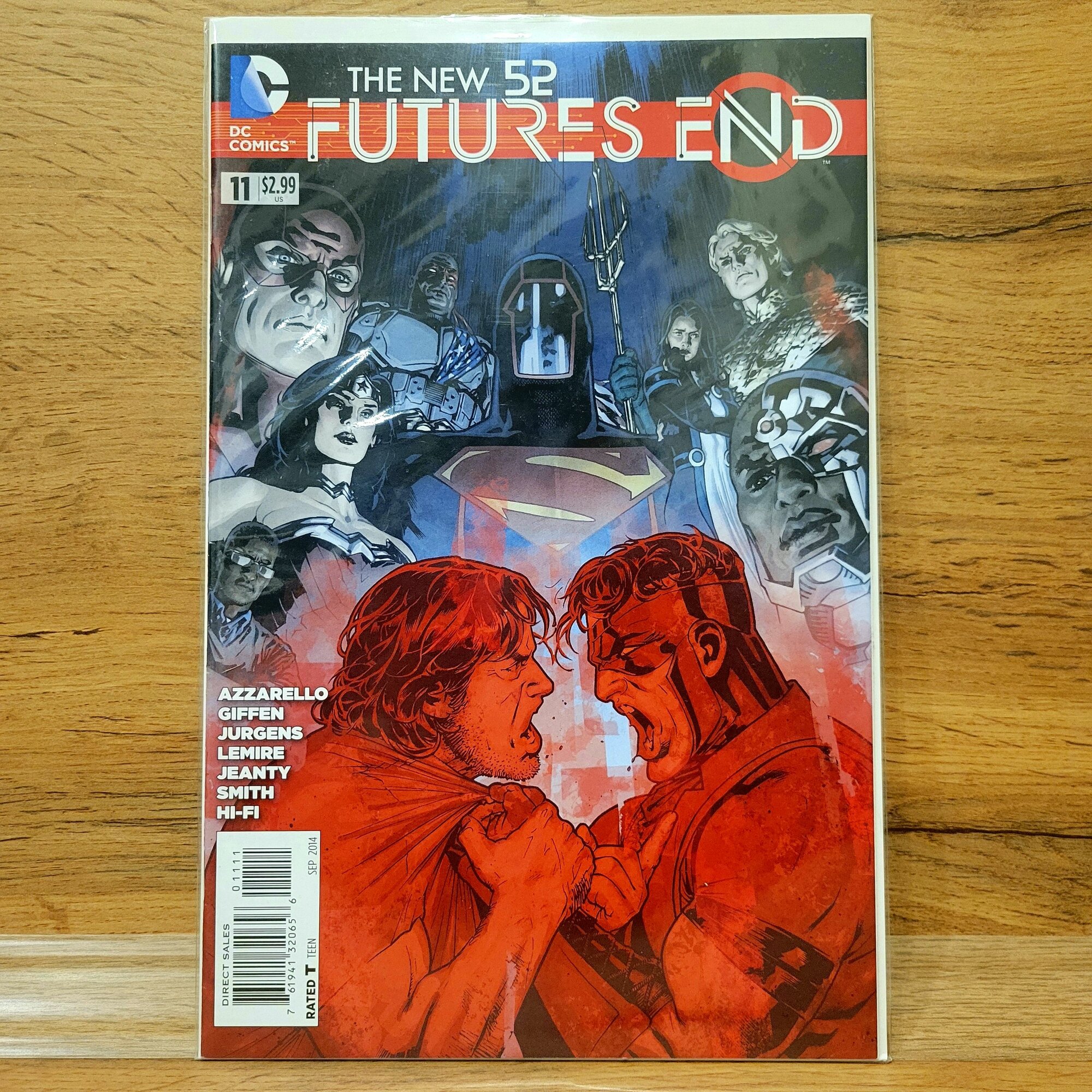 Оригинпльный Комикс Futures End #11.
