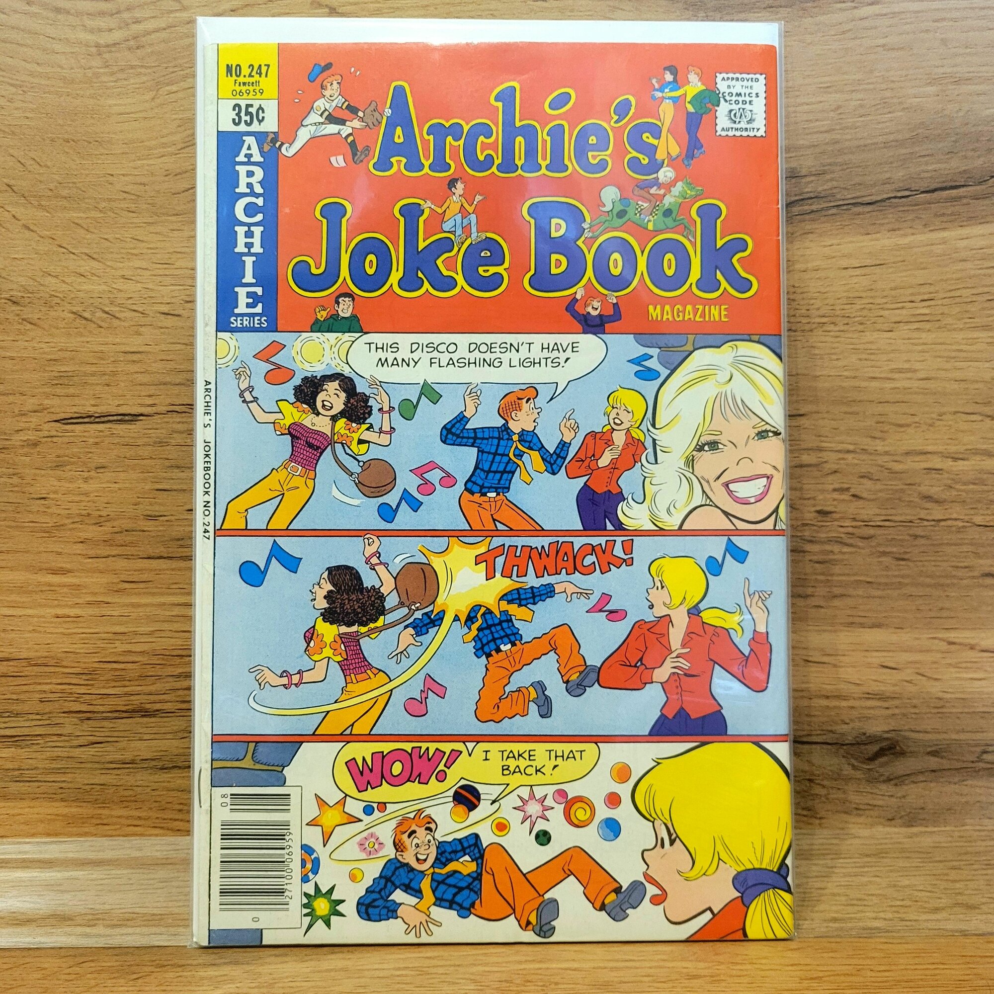 Раритетный Комикс Archie Joke Book #247. 1976 Год. Комикс (сингл) на английском языке