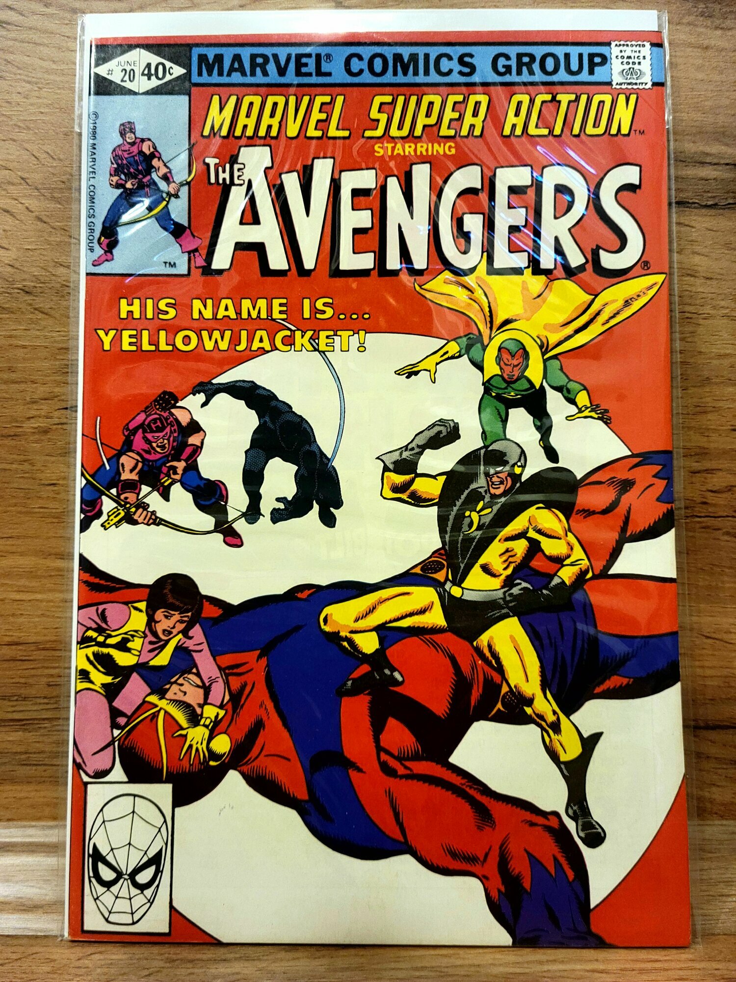 Ретро Комикс Avengers #20. 1980 Год.