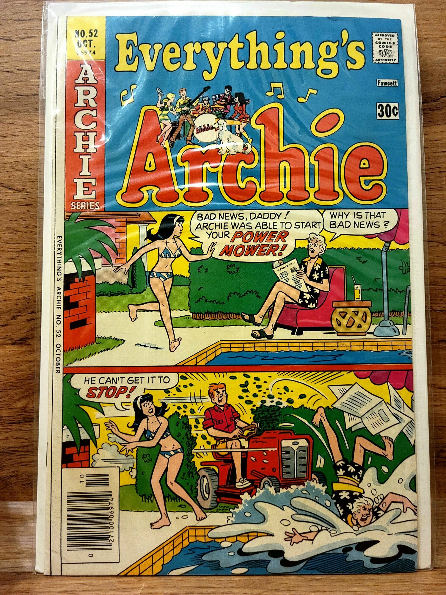Раритетный Комикс Archie #52. 1978 Год. Оригинал!
