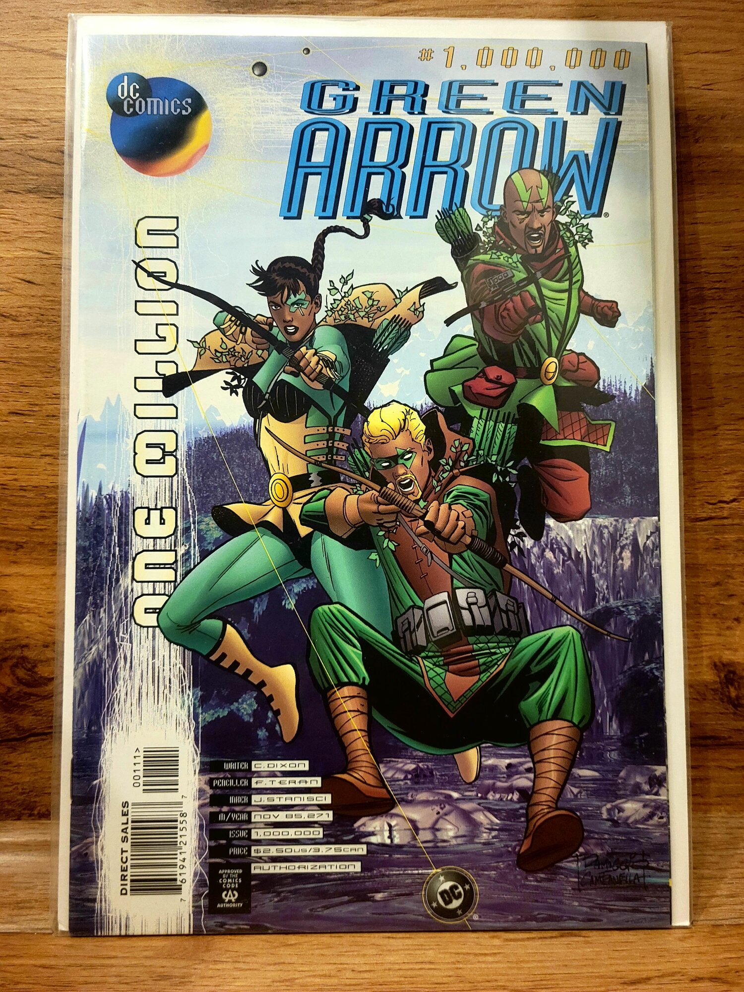 Green Arrow #1. Оригинальный Комикс.