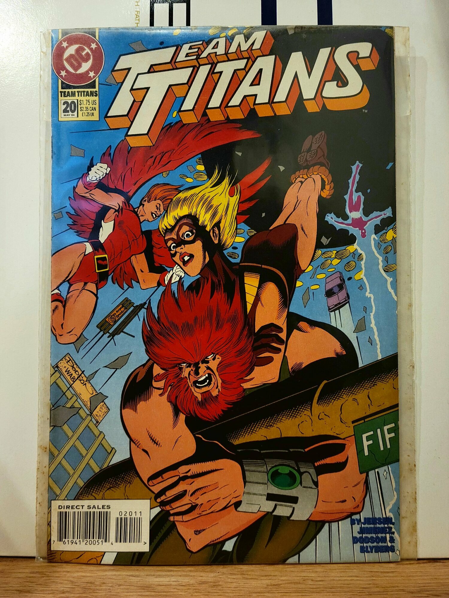 Ретро Комикс Team Titans #20. 1994 Год. Оригинал!